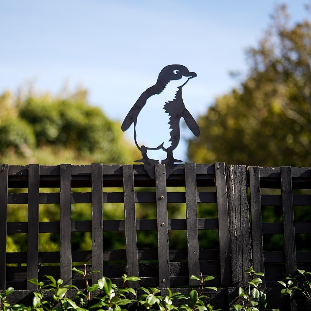 Penguin Garden Sculpture | Cute Australian Bird Art | Metalbird AU ...